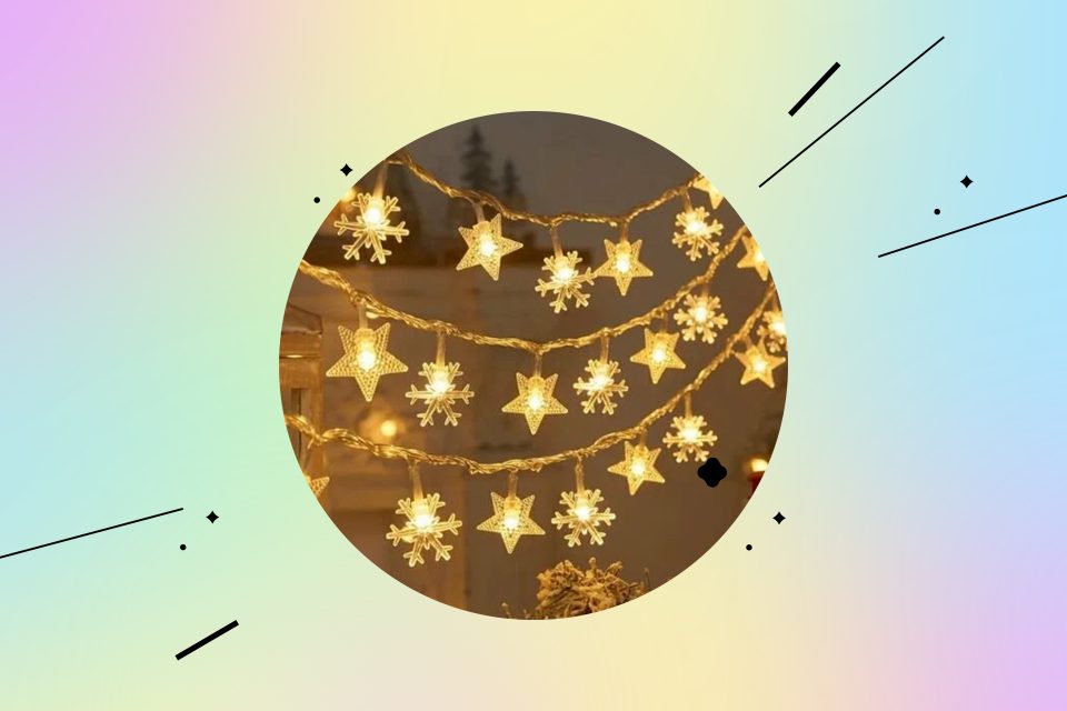 Новогодние гирлянды, чтобы украсить и наполнить светом дом - Горящая изба